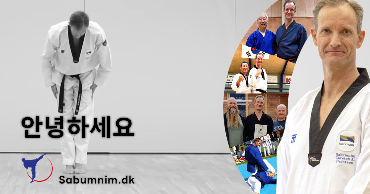 Taekwondo anskuelse og Gi Chu - Sabumnim.dk